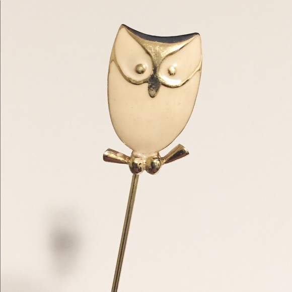 Jewelry | Vintage Owl Stick Pin Brooch | Poshmark